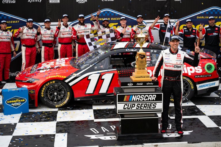 Hamlin doubles up at Darlington thwarting Byron’s perfect day – The ...